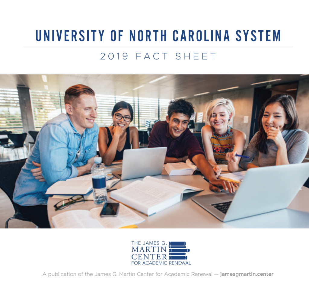 University of North Carolina System 2019 Fact Sheet — The James G ...